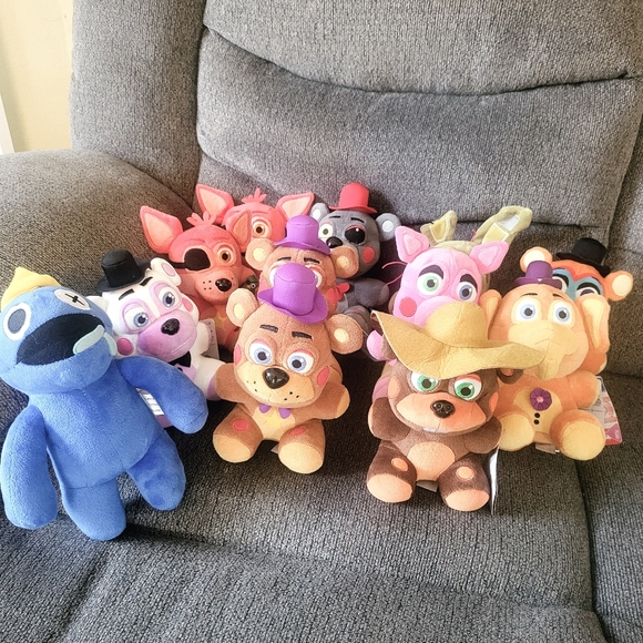 Toys | Five Nights Of Freddy Colorful Plush Toy Set For Kids Nwt And ...